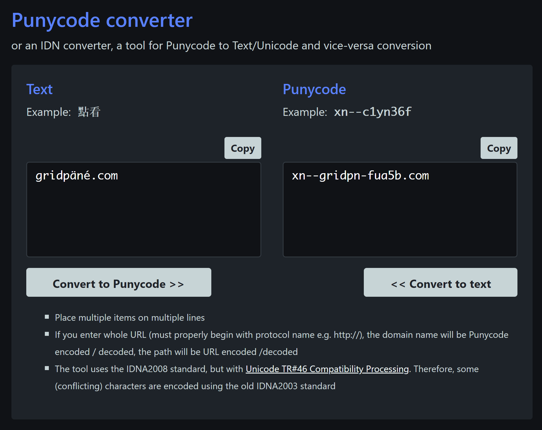 Using Domain Names with International Characters | GridPane